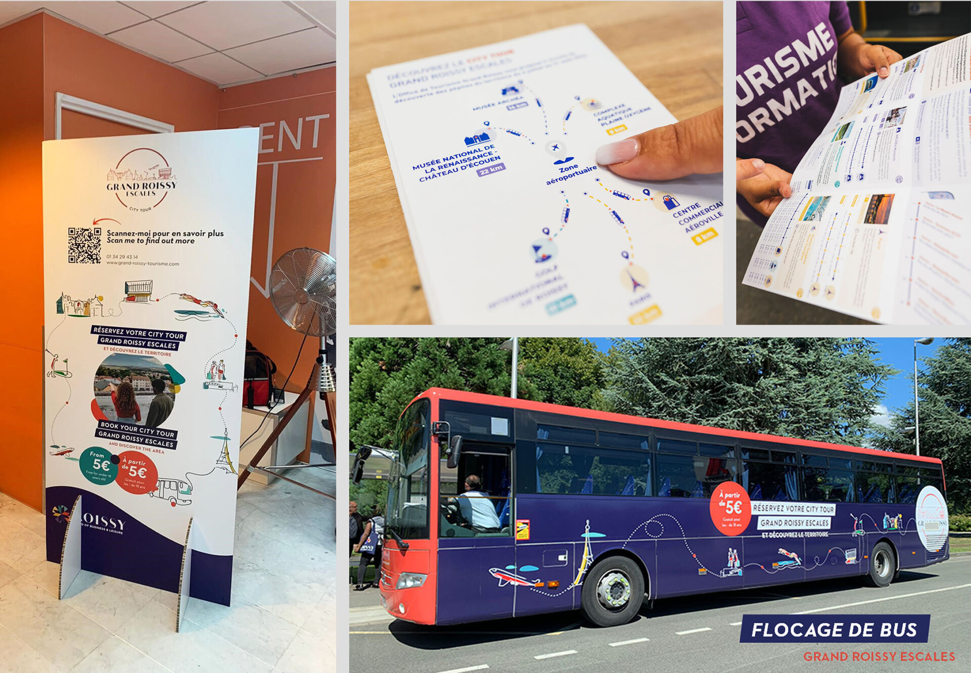 Office de Tourisme Grand Roissy - Projet City Tour - Markedia